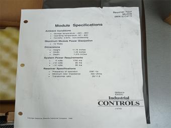 57C411 Reliance Electric Resolver Input Module